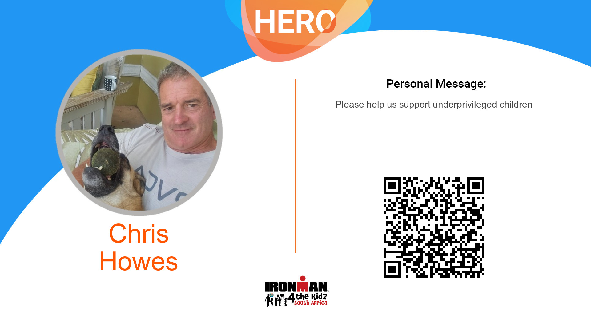 Ironman4TheKidz | Help a Hero | Chris Howes