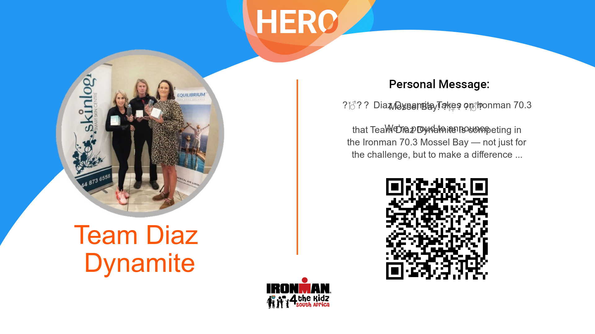 Ironman4TheKidz | Help a Hero | Team Diaz Dynamite